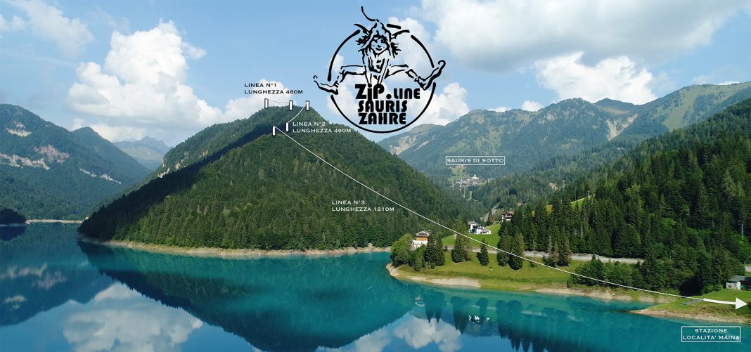 FVG: Flying Over Sauris Lake - InTrieste