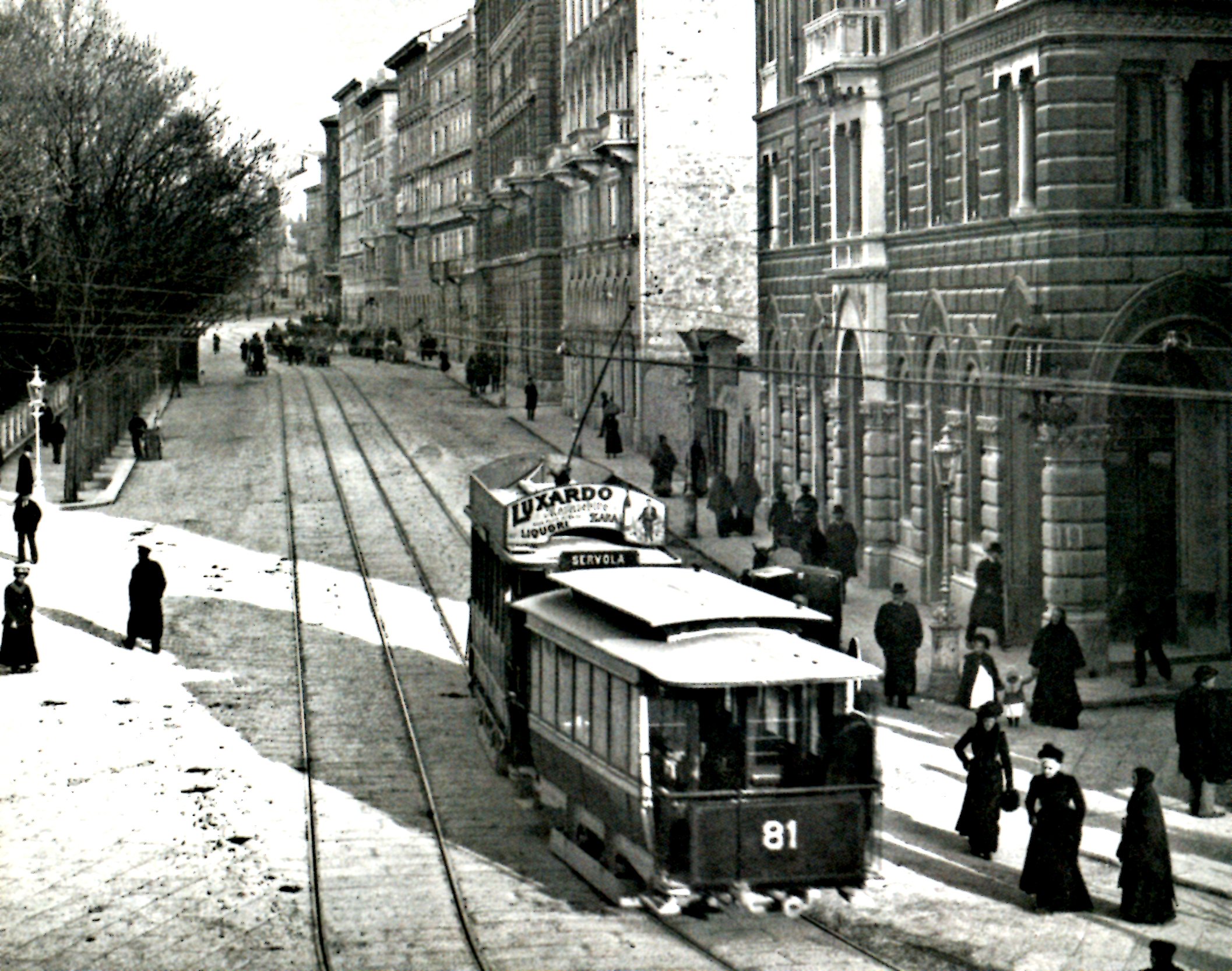 The Day Trieste's First Tram Came Into Service - InTrieste