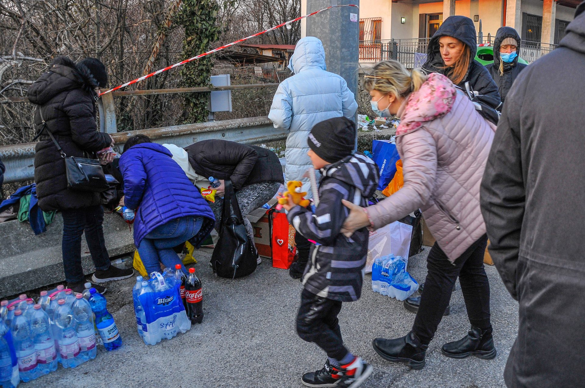 Expats in Trieste Volunteering at The Fernetti Border, “Please, Donate ...