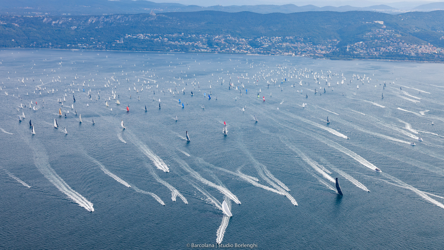 Barcolana 56 Sets Sail in Trieste, Driven by the Bora Wind and a Record ...