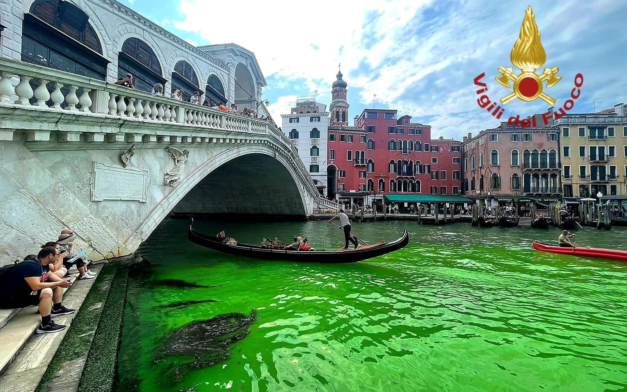 The Mystery Of Venice's Fluorescent Green Grand Canal - InTrieste