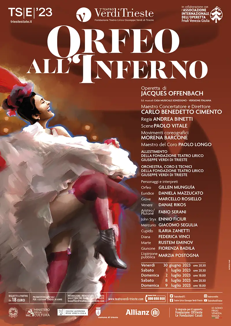 'Orpheus In The Underworld' On Verdi's Stage This Weekend - InTrieste