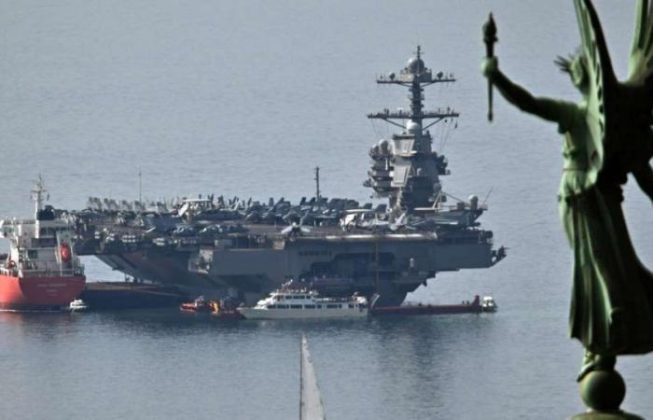 The World’s Largest Aircraft Carrier Docked In Trieste - InTrieste