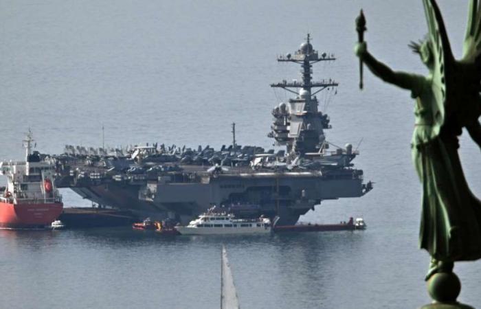 The World’s Largest Aircraft Carrier Docked In Trieste - InTrieste