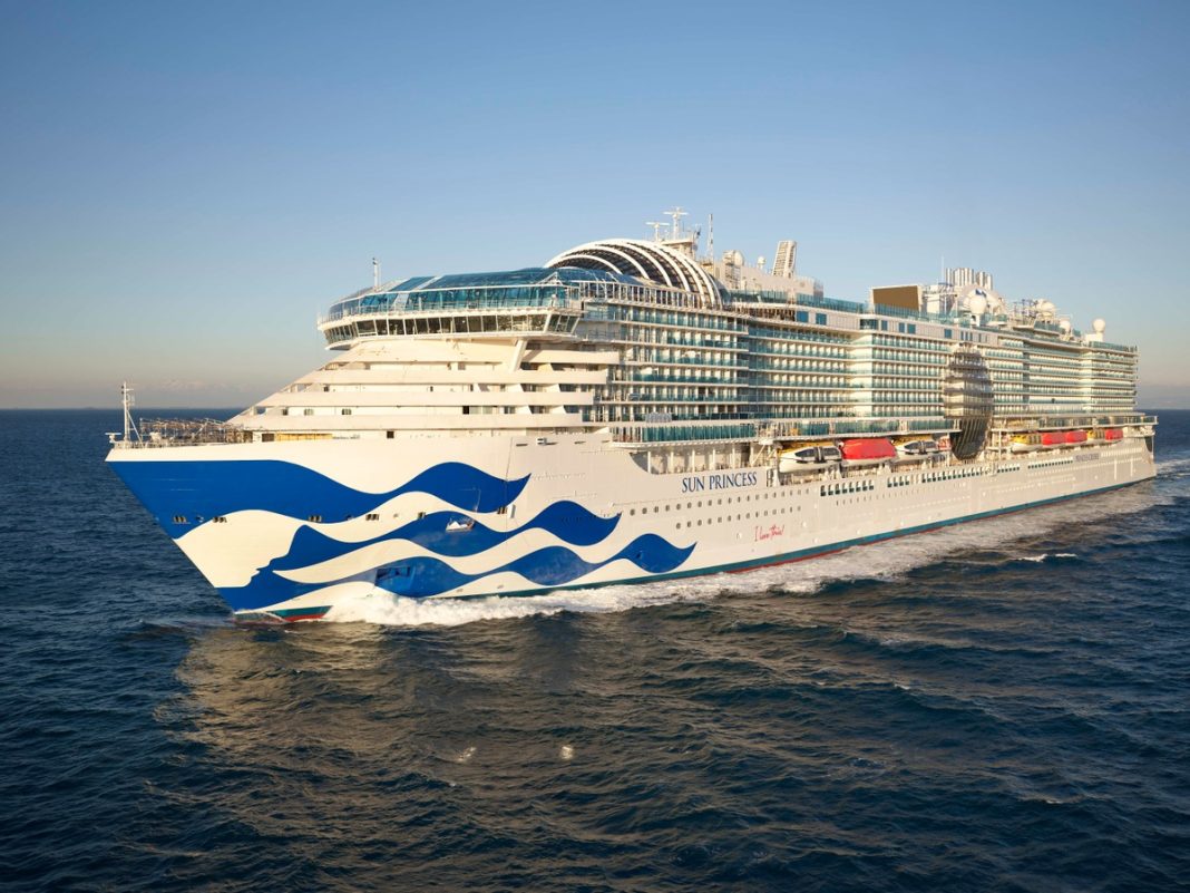 Sun Princess: Groundbreaking LNG-Powered Cruise Ship Successfully ...