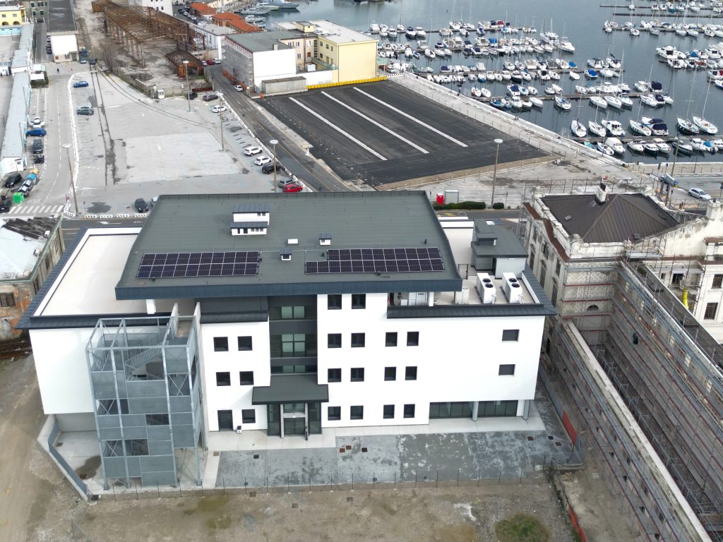 Trieste's Former Mechanographic Building Transformed into Hub for ...