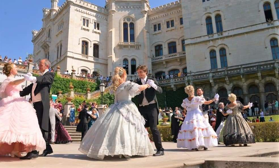 A Dance Back in Time: 19th Century Ball at Sunset at Miramare Castle ...