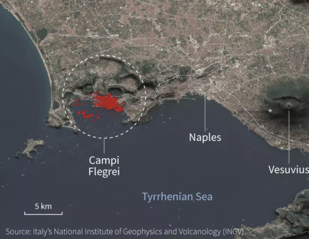 Powerful Earthquake Shakes Italy's Campi Flegrei - InTrieste